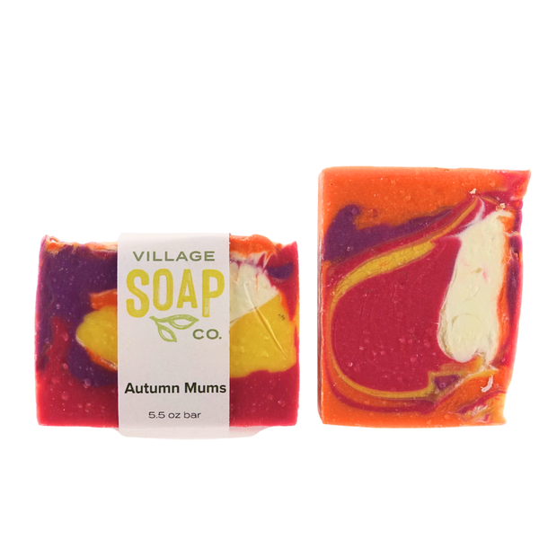 *Limited Edition* Autumn Mums Bar Soap - Kitchen Kettle Village