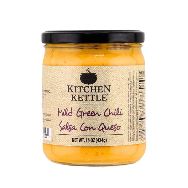 Mild Green Chili Salsa Con Queso - Kitchen Kettle Village