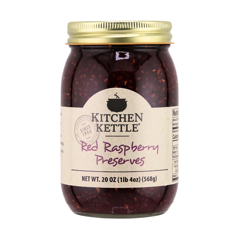 Red Raspberry Preserves - Kitchen Kettle Village