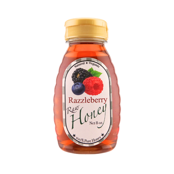 Razzleberry Infused Raw Honey - Kitchen Kettle Village