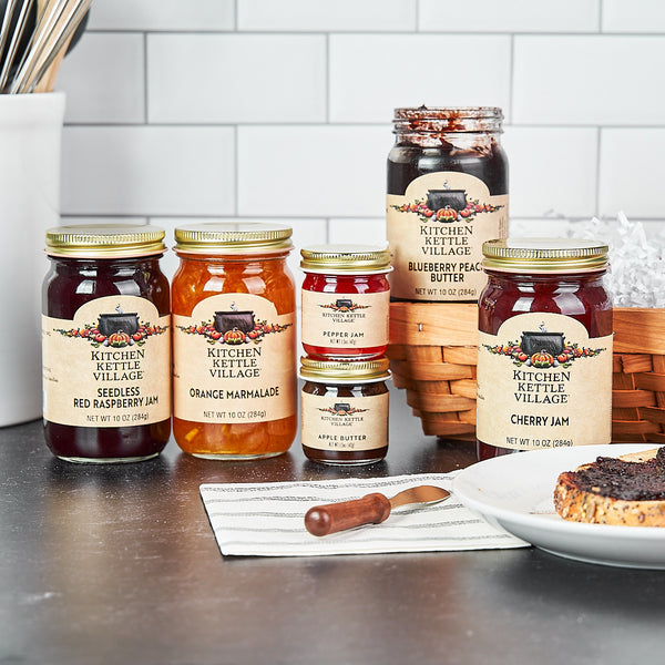 Classic Jams & Spreads Basket - Kitchen Kettle Village
