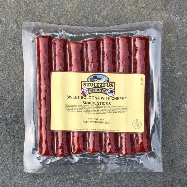 Sweet Bologna & Cheese Snack Sticks - Kitchen Kettle Village